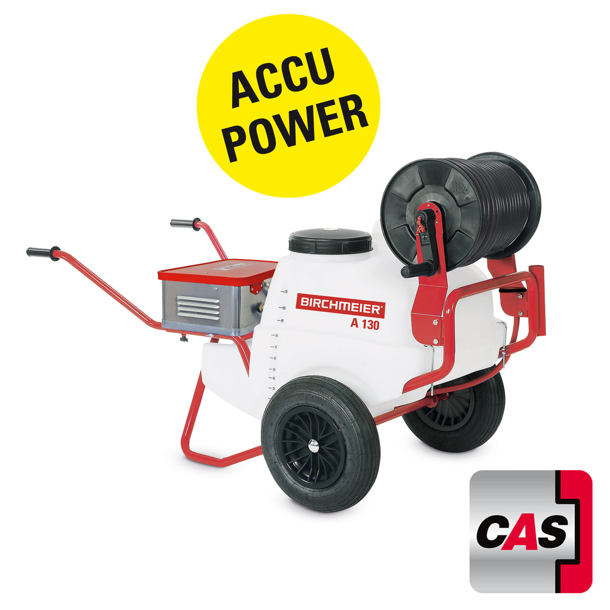 A 130 AC1, wheelbarrow sprayer (130 litres) with accu pump station BM ...